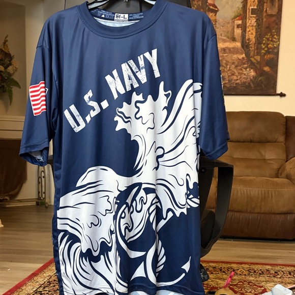 Shirts | Us Navy Graphic Tshirt | Poshmark